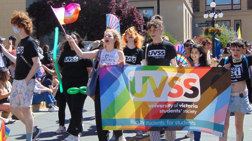 Celebrating 30 years of the Pride Parade in downtown Victoria