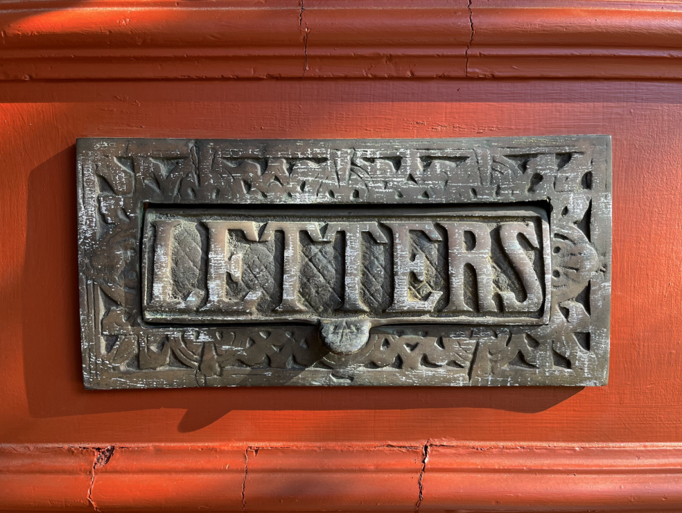 The art of writing letters is dying