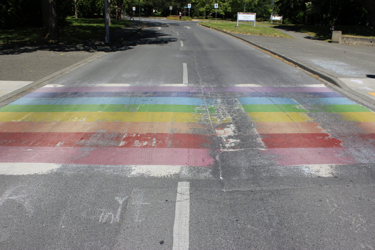 UVic to repaint Rainbow crosswalk